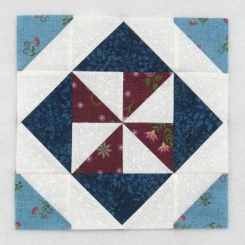 How to Piece the Mosaic #2 Quilt Block Tutorial – fabric-406