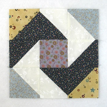 The Zig Zag Path Quilt Block - a Beginner-Friendly Traditional Block ...