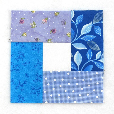Bright Hopes Quilt Block Tutorial: Easy, Scrap-Busting 6" Block with S ...