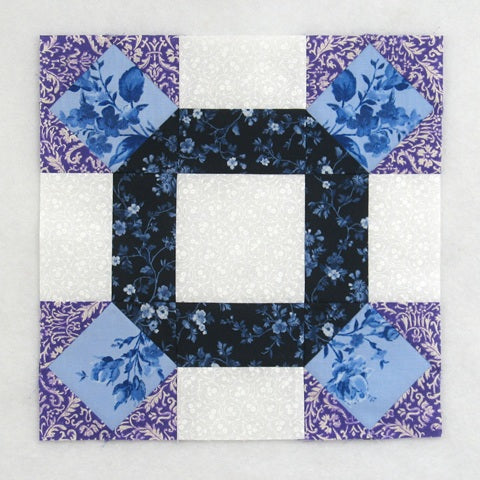 The Broken Wheel Quilt Block Tutorial: An Easy 12-Inch Classic with a ...