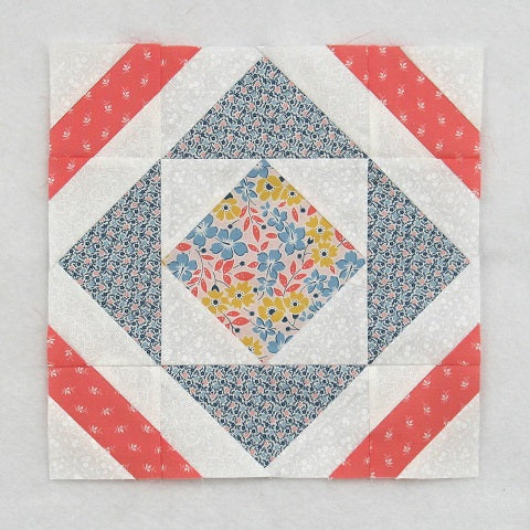 Diamonds in Squares Quilt Block Tutorial: A Stunning Companion to the ...
