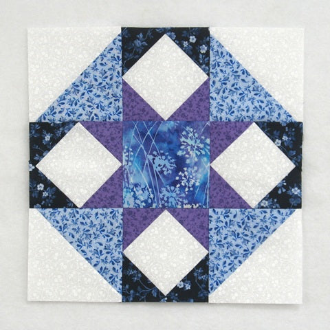 Raspberry Cheesecake Quilt Block Tutorial: A Quick & Easy 12” Star Blo ...