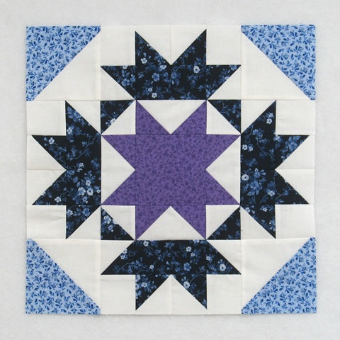How to Make a Crown and Star Variation Quilt Block: A Step-by-Step ...