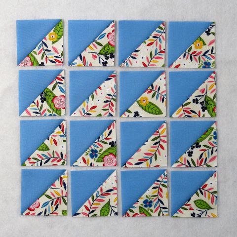 12 Free and Easy Half Square Triangle Quilt Block Patterns – fabric-406