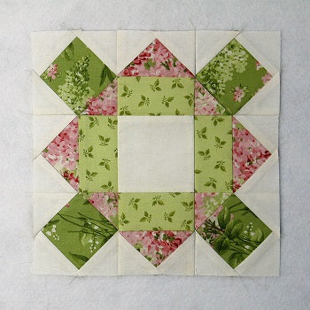 Traditional Quilt Block - Castle Tower Tutorial – fabric-406